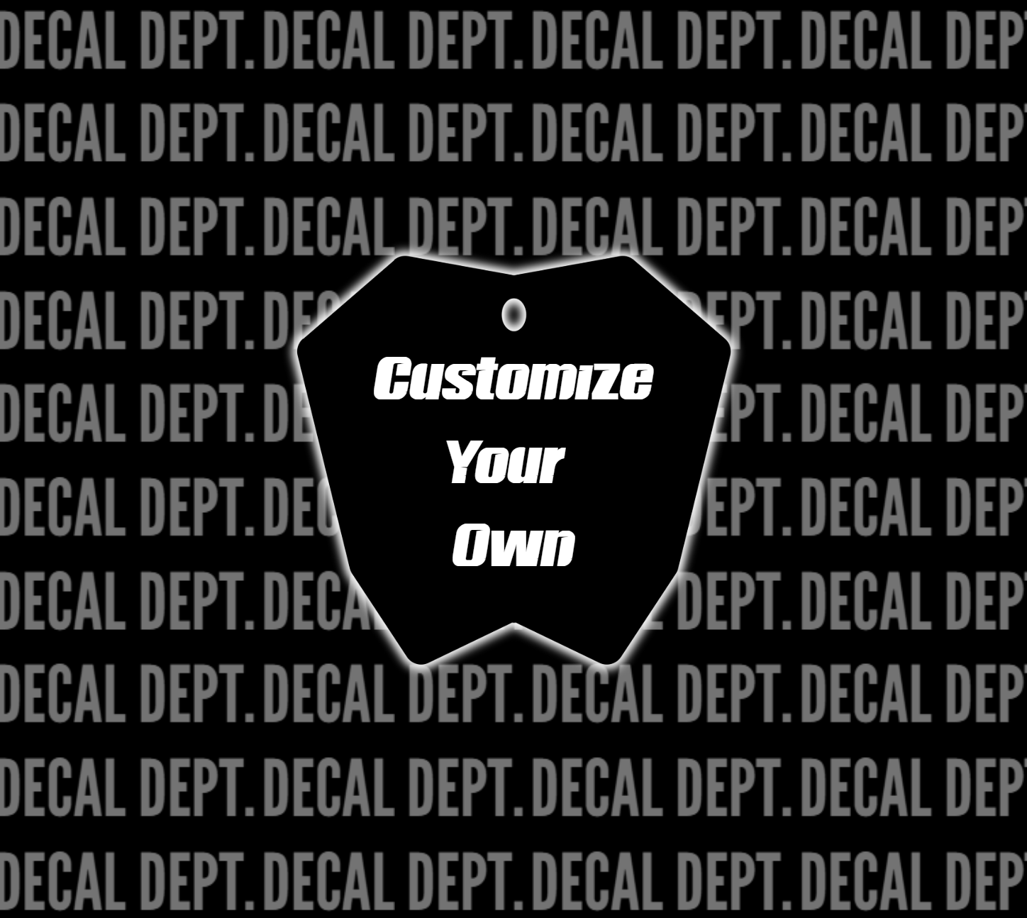 RTR Plate Decal – Decal Department