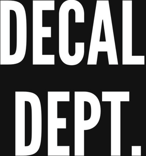 Decal Department